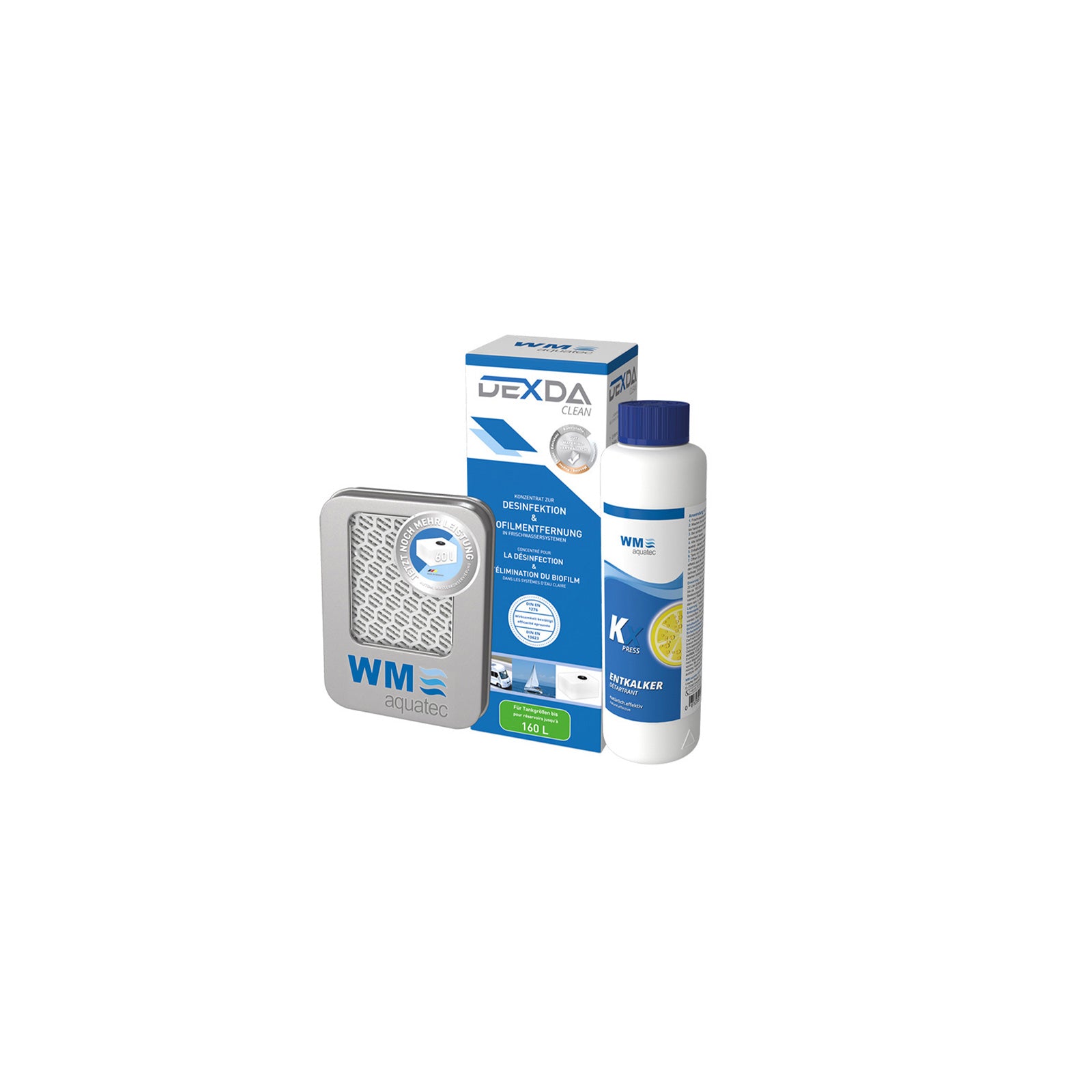 Hygiene Trio Frischwassersystem bis 120L | Freizeitschmiede